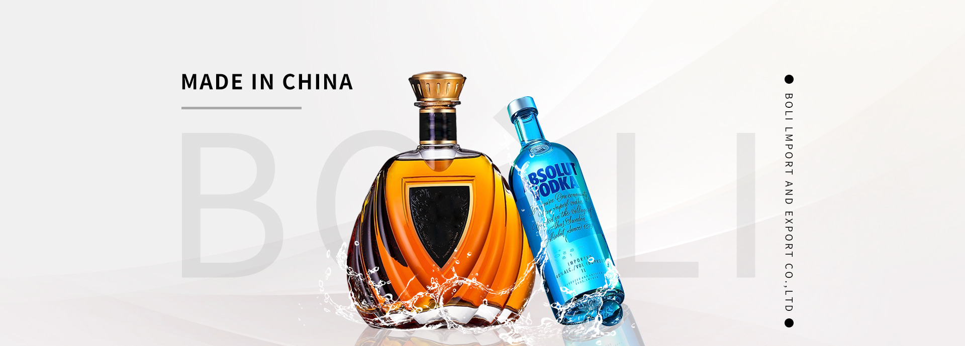 Vodka bottle|Bubble bottle-Shandong BoLi lmport and Export Co.,Ltd